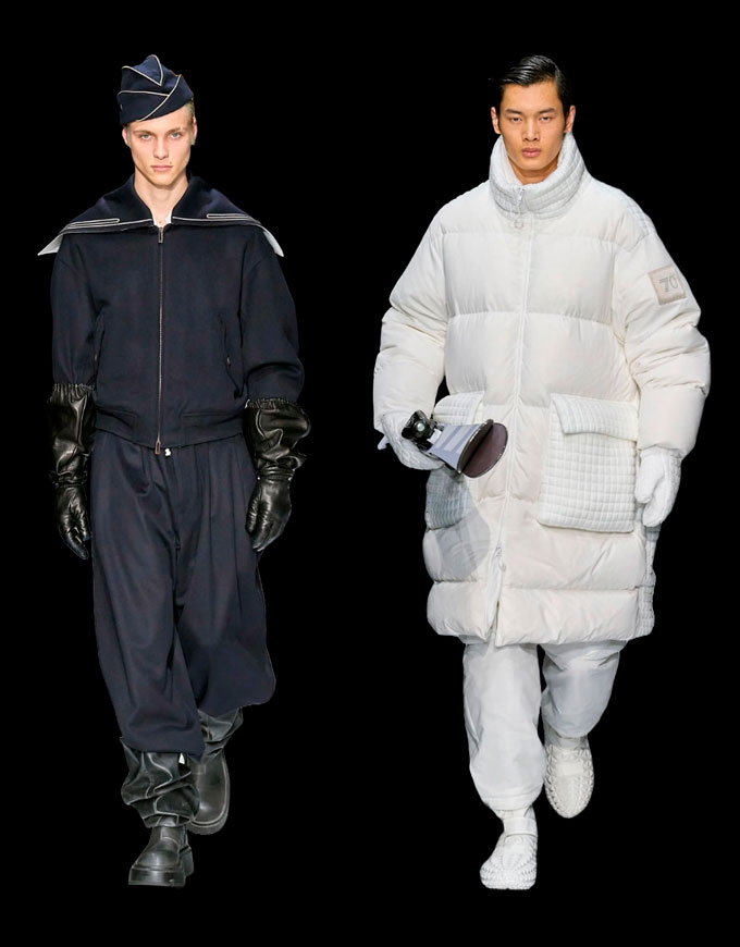 Emporio Armani FW24: Sailing Through the Winter Seas of High Fashion ...